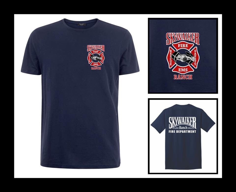 Skywalker Ranch Fire Dept. T-shirt – Norse Legion